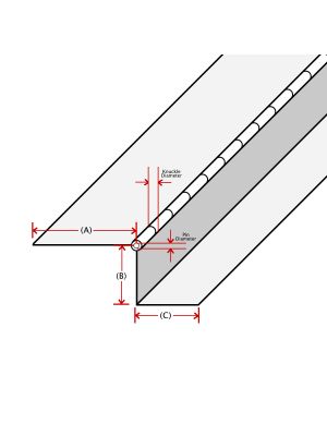 Offset Piano Hinges - Hinges - Hardware - Products