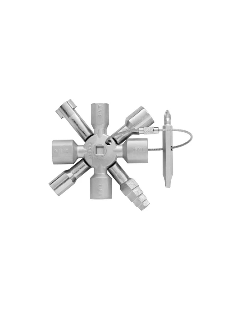 Knipex 3-1/2" TwinKey Universal Control Cabinet Key