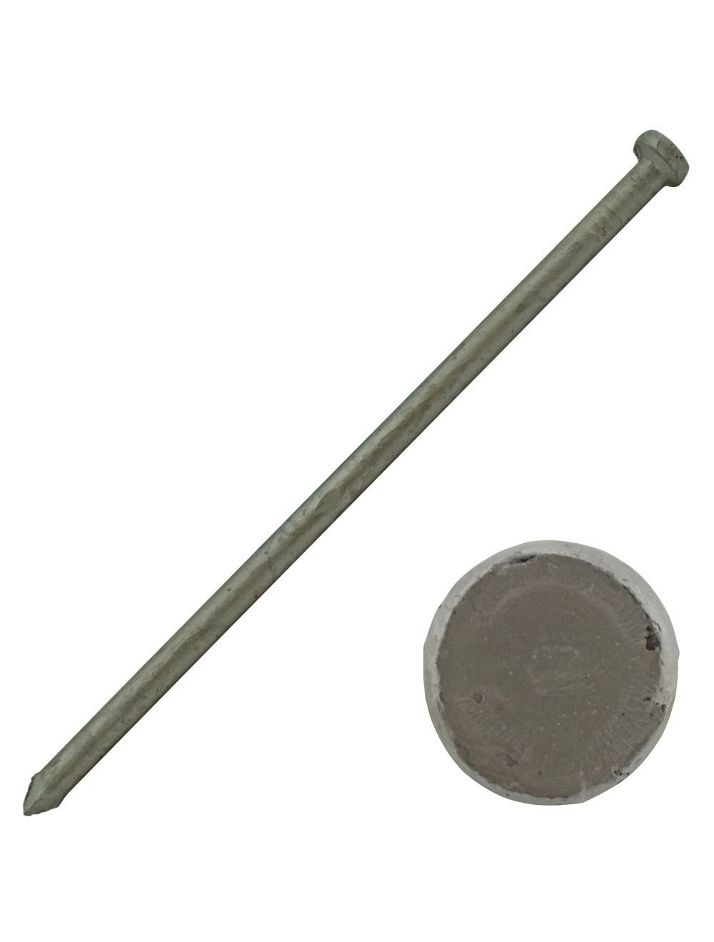 Grip-Rite 10HGSPK 3/8" x 10" Outdoor Construction Spike Nail Galvanized ...
