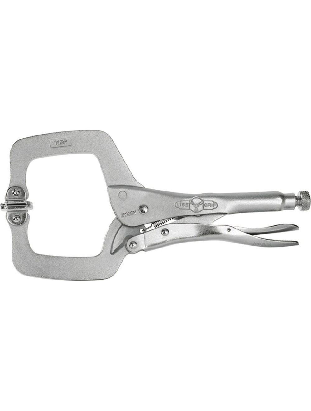 Irwin 11SP 11" Locking C-Clamp with Swivel Pads