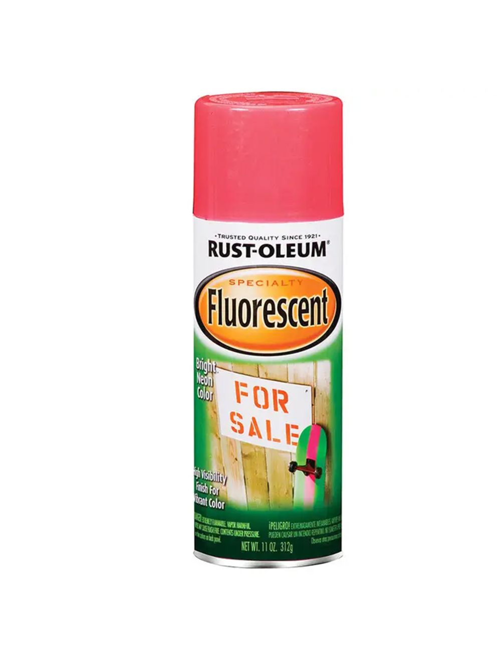 Rust-Oleum 1959830 11 oz. Fluorescent Pink Spray Paint