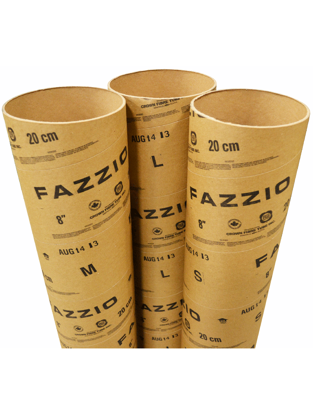 18" X 12' Fiber Tube