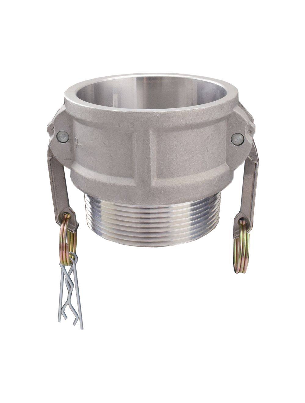 2" Female Coupler x Male NPT Aluminum Cam & Groove Coupling (Type B)