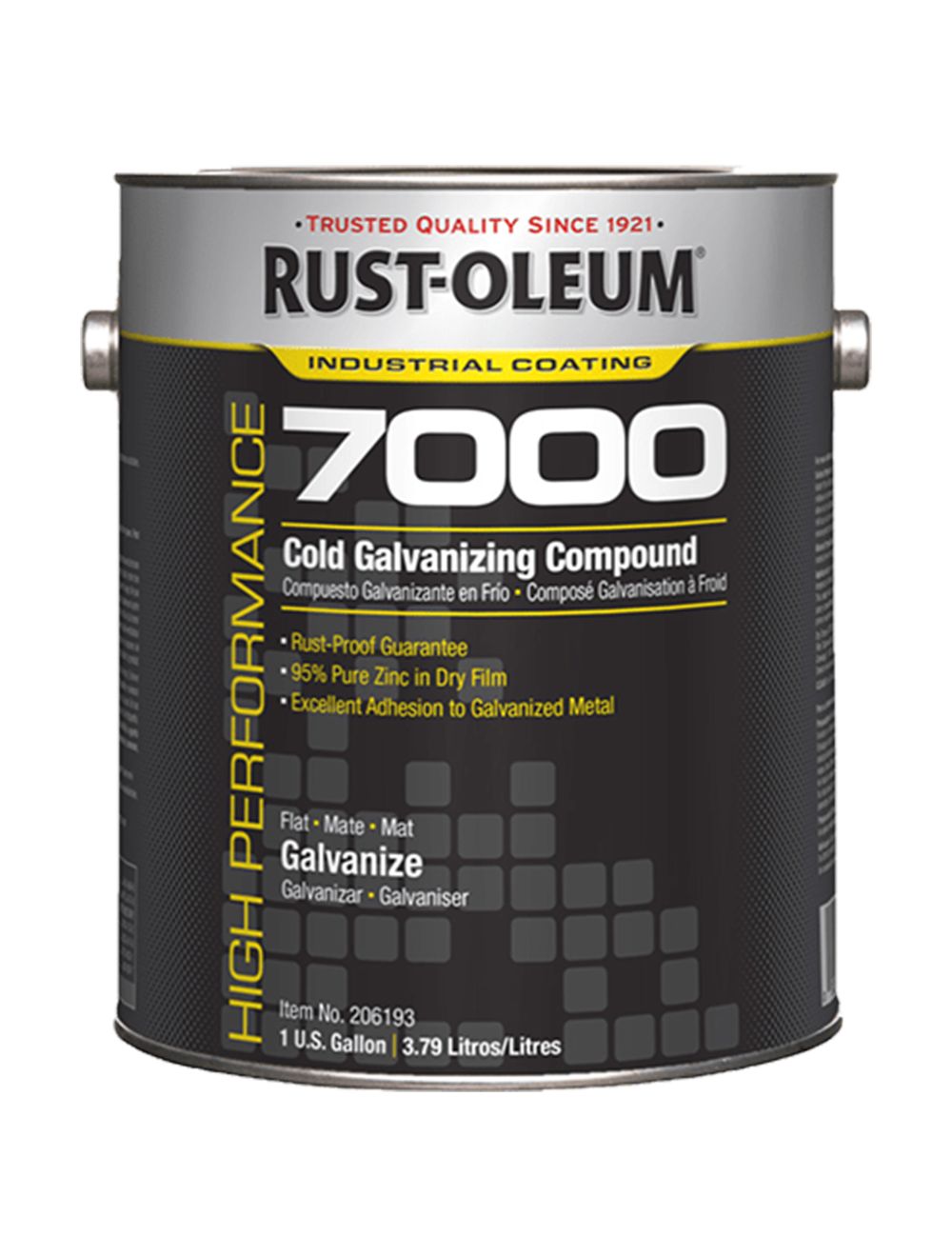 Rust-Oleum 206194T 1 qt. 7000 System Cold Galvanizing Compound