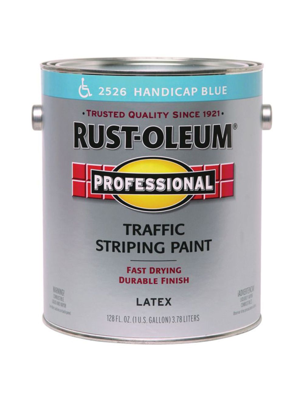 Rust-Oleum 2526402 1 Gallon Professional Handicap Blue Striping Paint