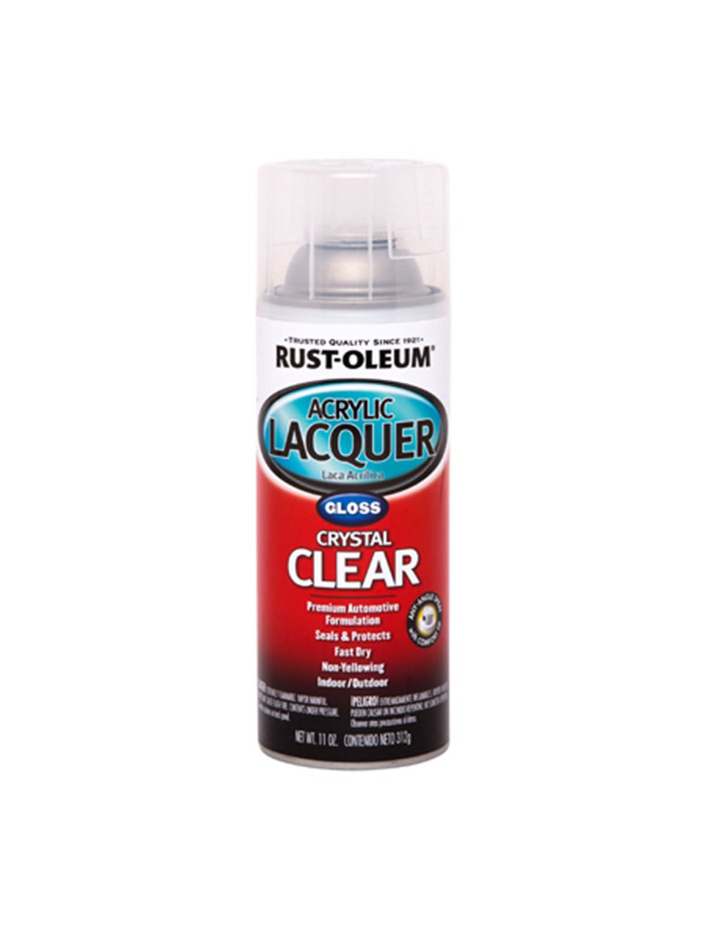 Rust-Oleum 253366 12 oz. Automotive Lacquer Clear Spray Paint