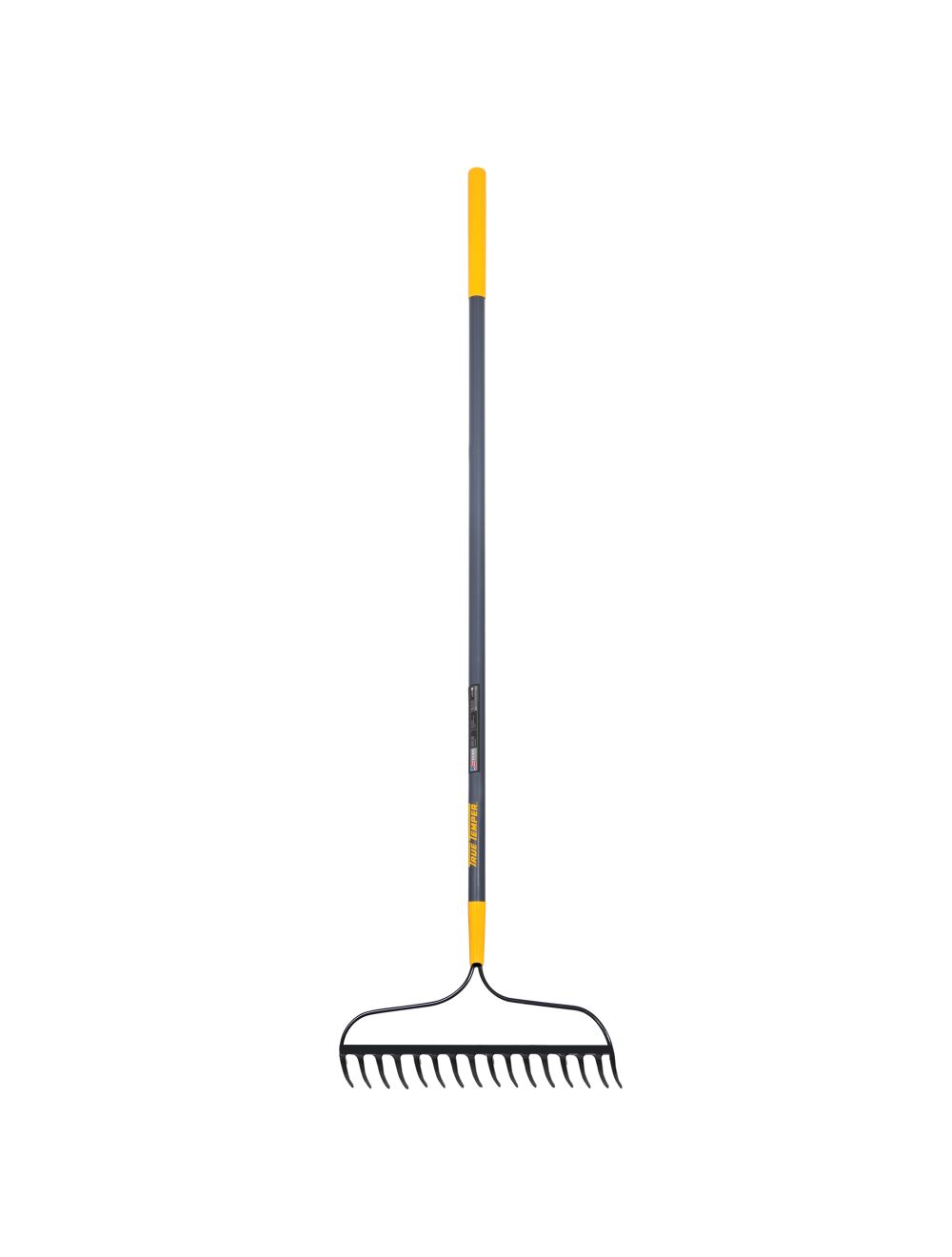 True Temper 2811500 16-Tine Welded Bow Rake With Cushion End Grip On ...