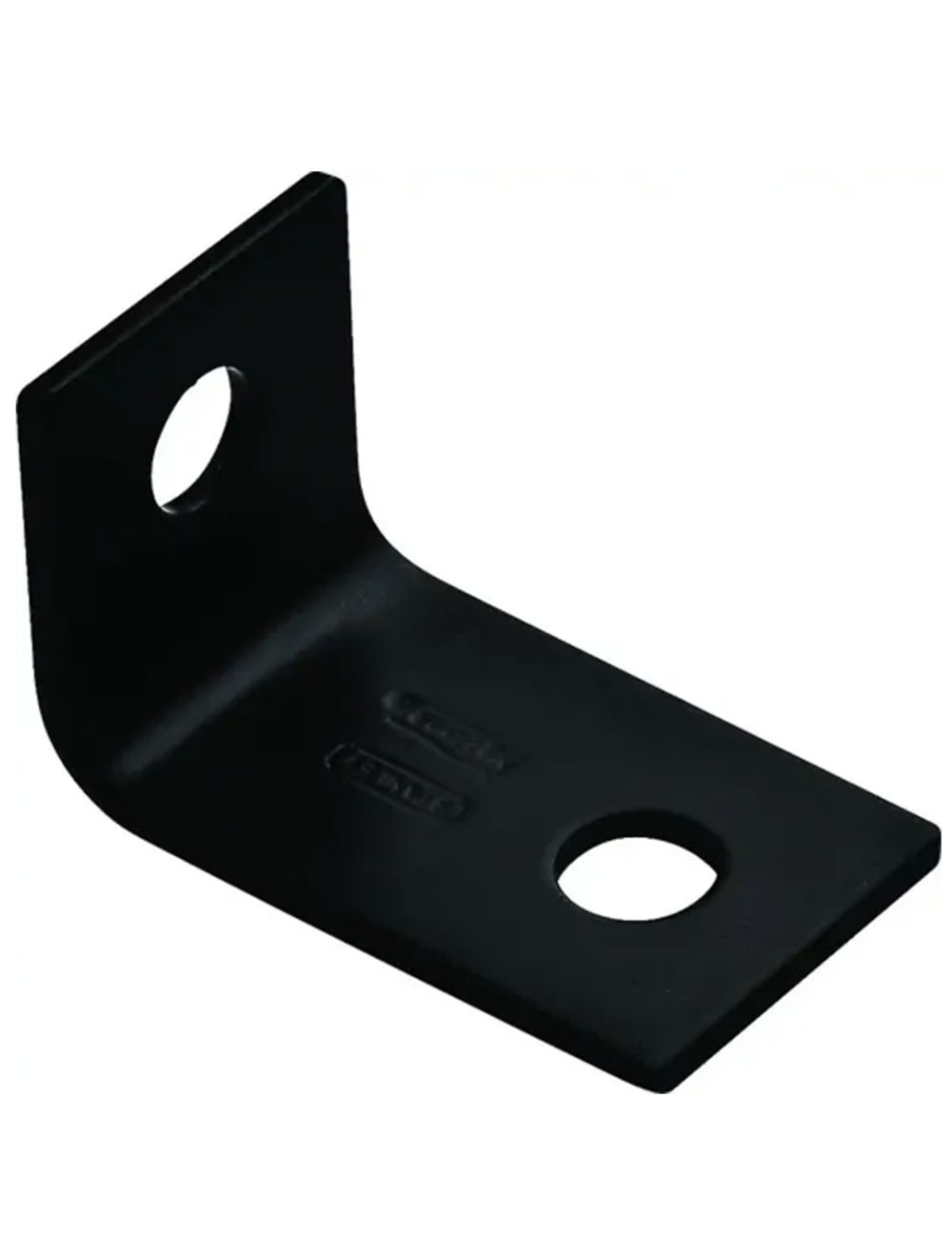 2-1/2" x 1-1/2" Corner Brace Offset Leg Black