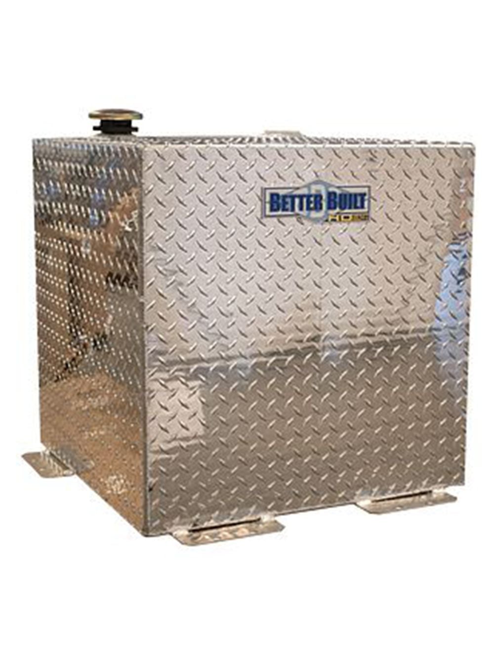 Better Built 37024152 50 Gallon Aluminum Square Shaped Transfer Tank