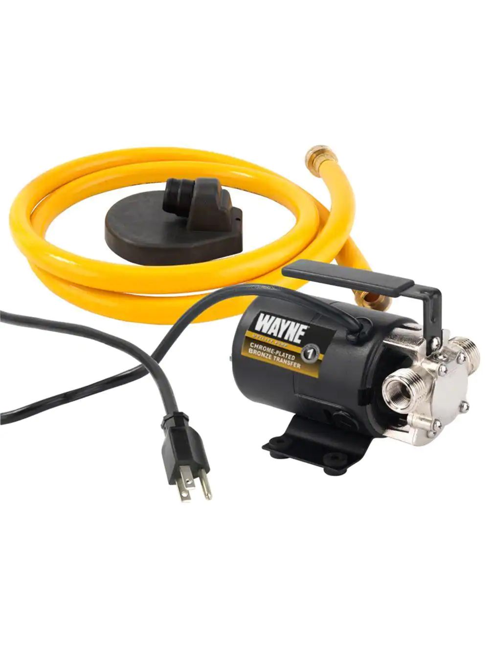 Wayne PC2 1/10 HP 410 gph Aluminum Switchless Switch Bottom AC Transfer ...