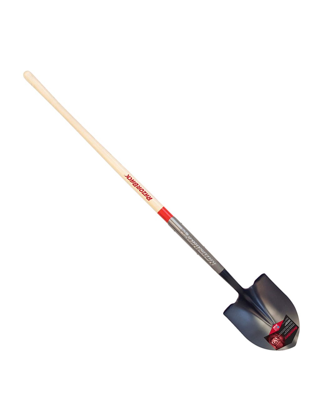 Razorback 45530 48" Long Handle SuperSocket Round Point Shovel
