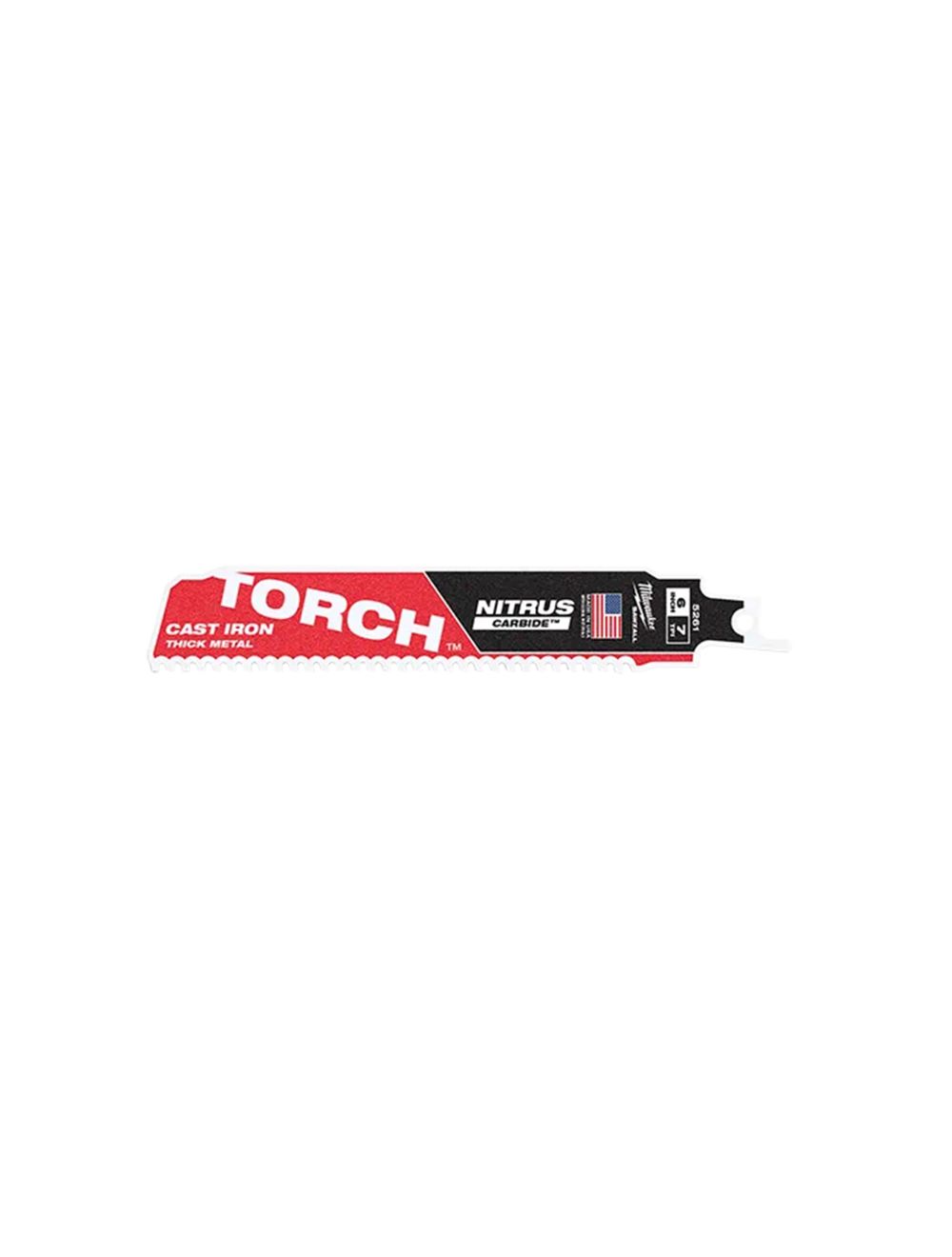 Milwaukee 48-00-5262 9" 7TPI The Torch For Cast Iron with Nitrus ...