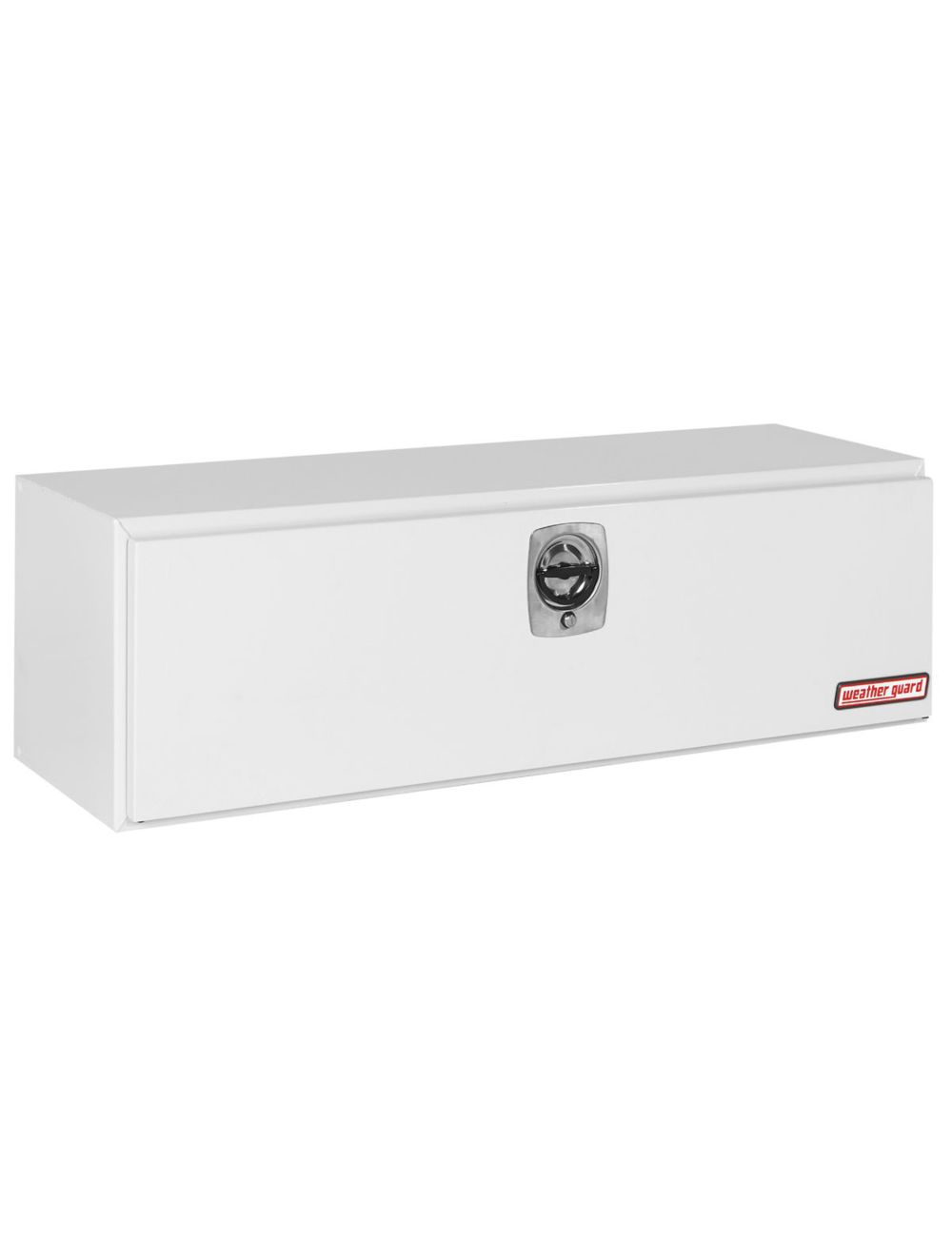 Weather Guard 560-3-02 60" White Steel Long Underbed Box