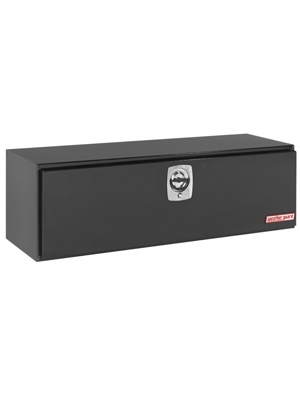 Weather Guard 560-5-02 60" Gloss Black Steel Long Underbed Box