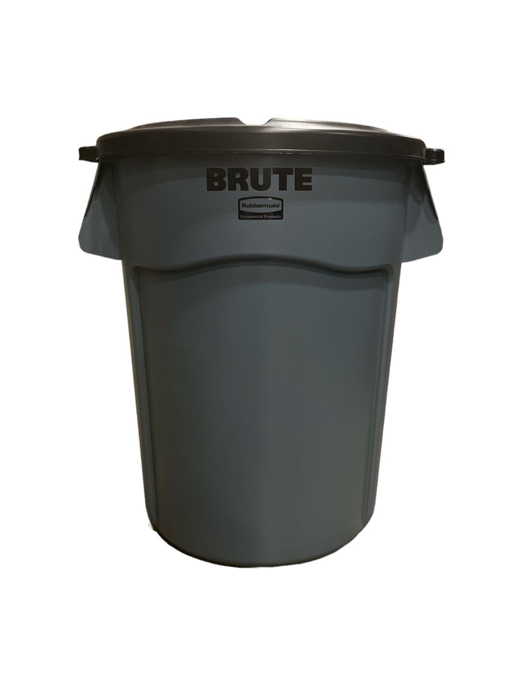 Rubbermaid Brute 44 Gal. Round Vented Trash Can With Lid