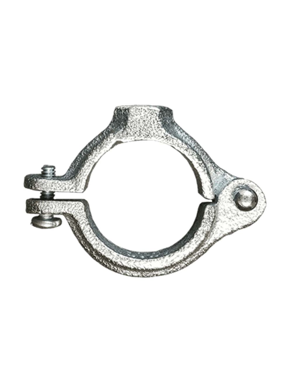 1/2" Hinged Split Ring Pipe Hanger Zinc Plated - 5 pc bag