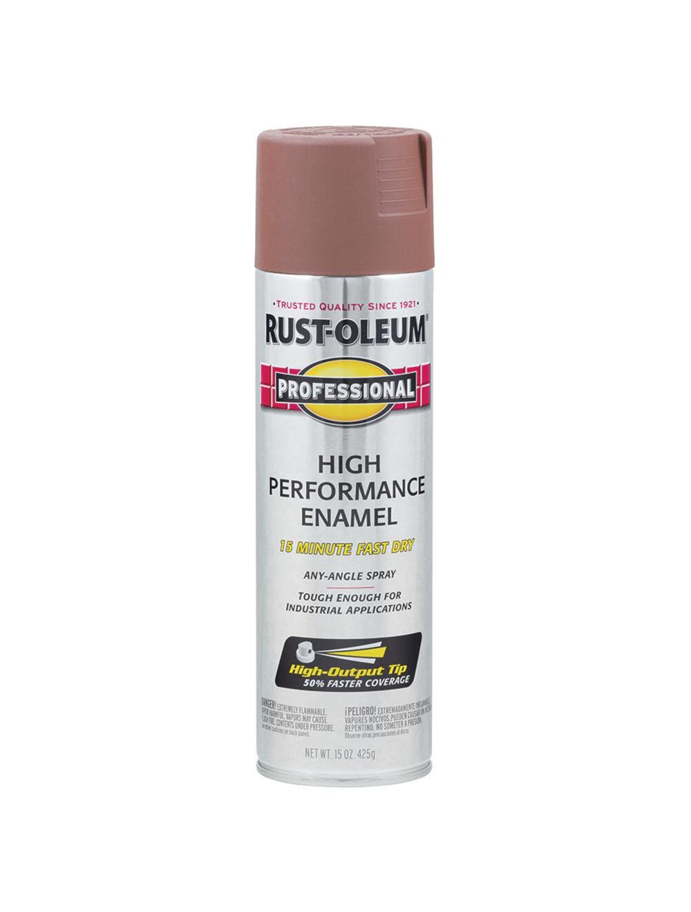 Rust-Oleum 7569838 15 oz. High Performance Enamel Flat Red Primer Spray