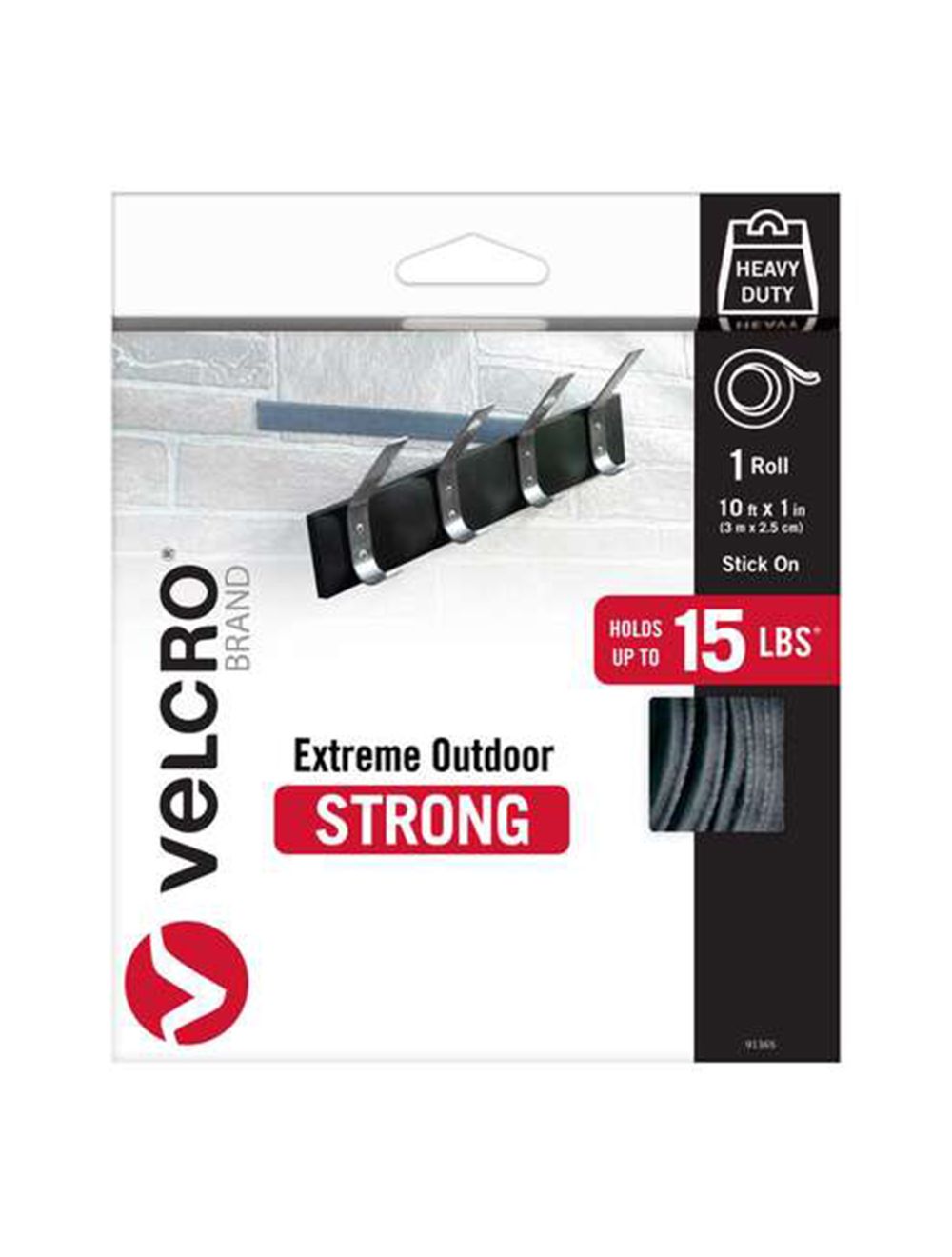 Velcro 91365 1" x 10 ft Extreme Outdoor Nylon Fastener