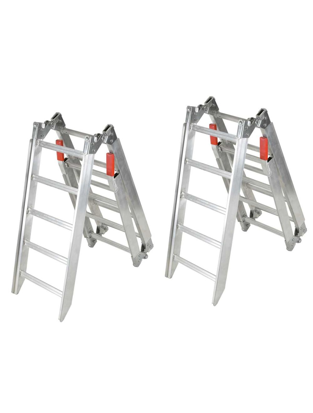 78" Tri-Fold Aluminum Utility Ramp (Pair)