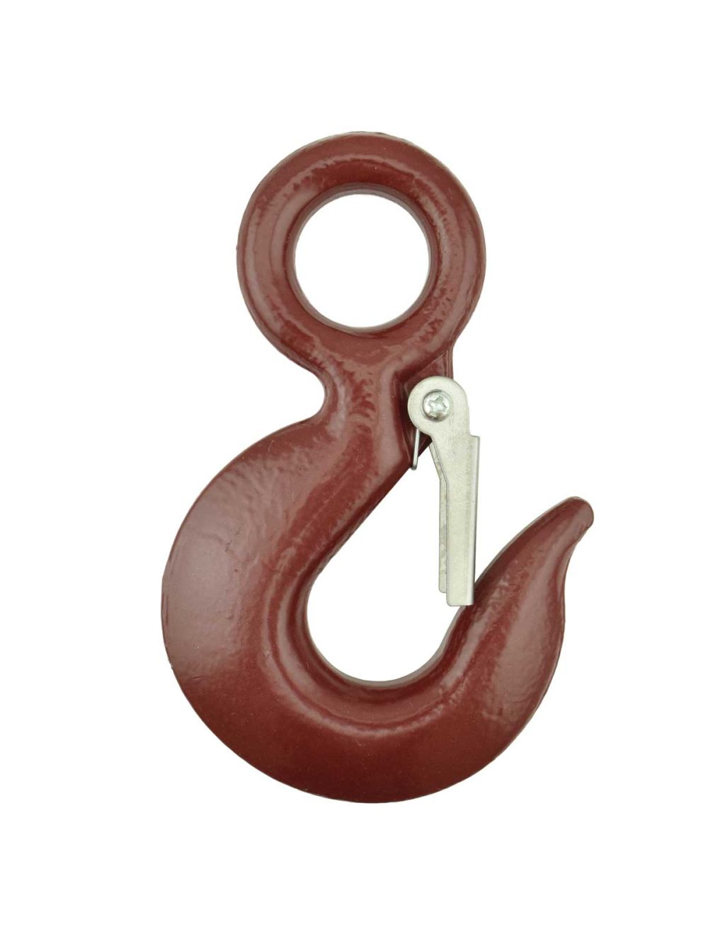 1 Ton Alloy Eye Hoist Hook with Latch