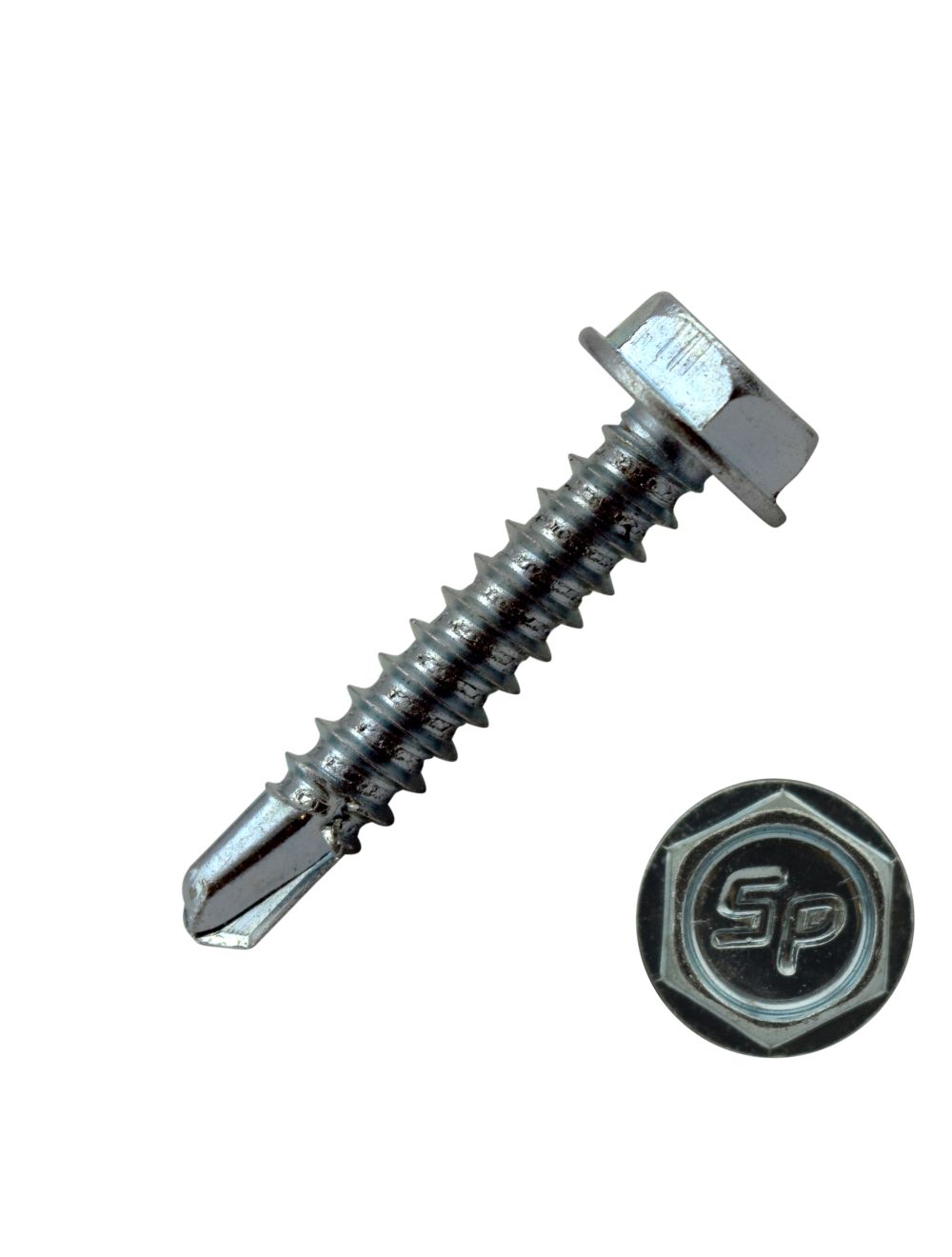 Intercorp H1440 #14-14 x 2-1/2" Hex Washer Head Self-Drilling Screw ...