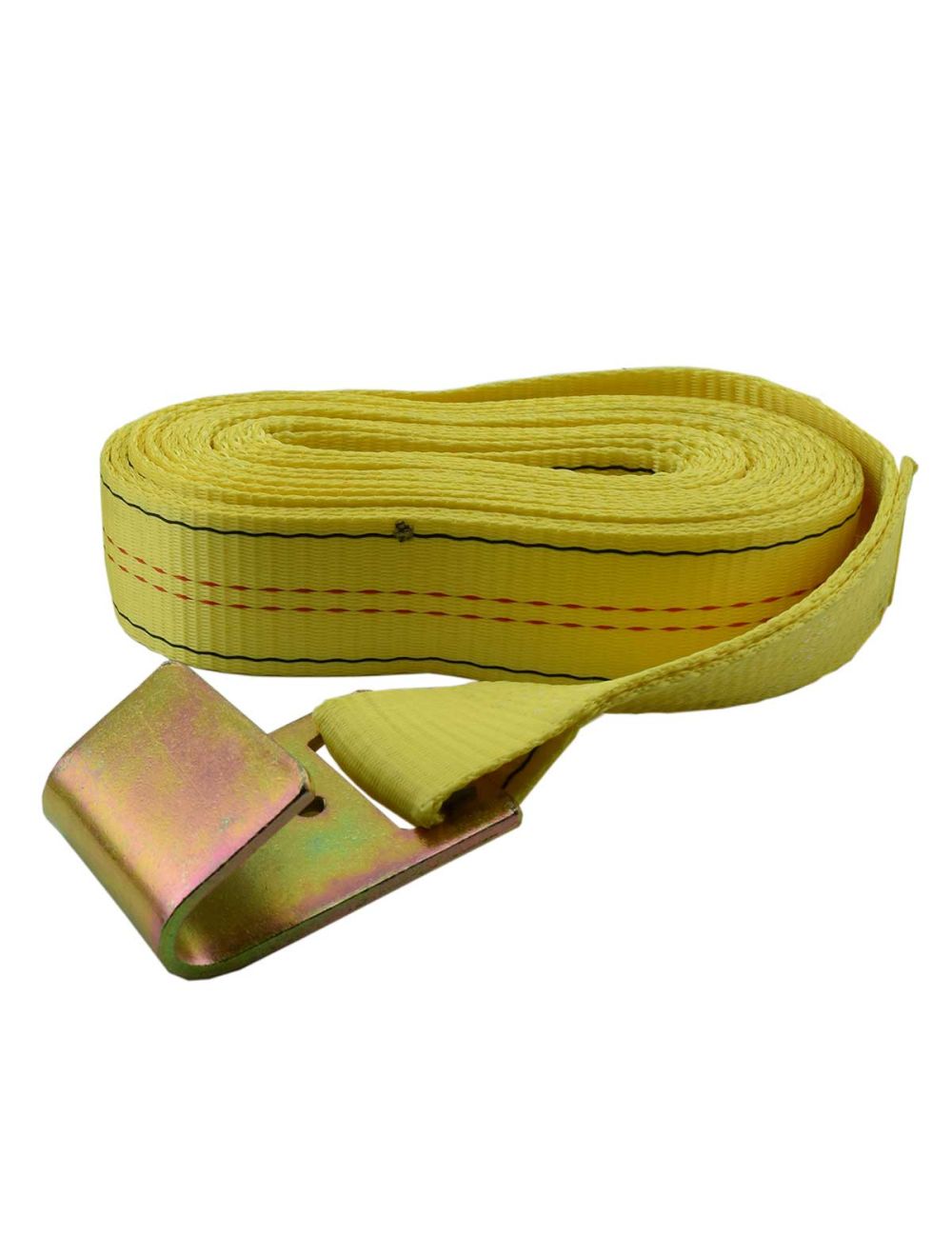 2" x 27' Yellow Replacement Strap with Flat Hook