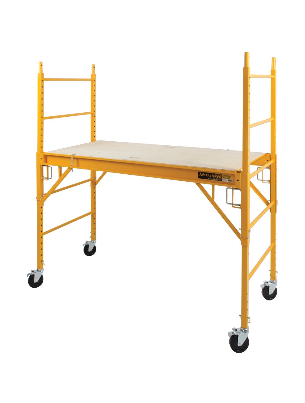 6' Baker Utility Scaffold Yellow Powder Coated