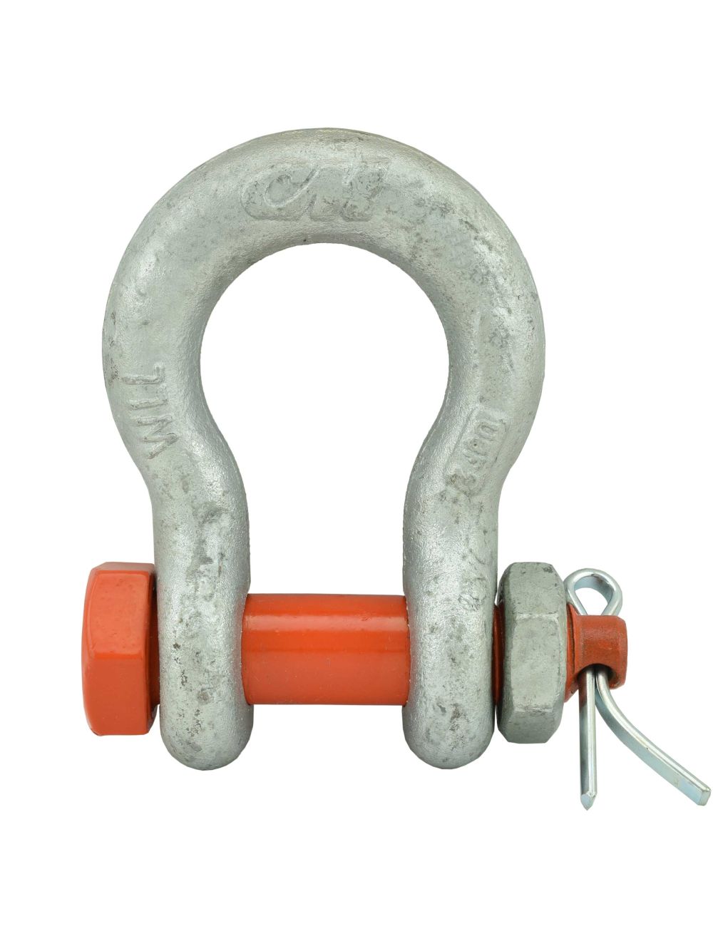 Columbus McKinnon M853G 7/8" Super Strong Galvanized Safety Pin Anchor ...