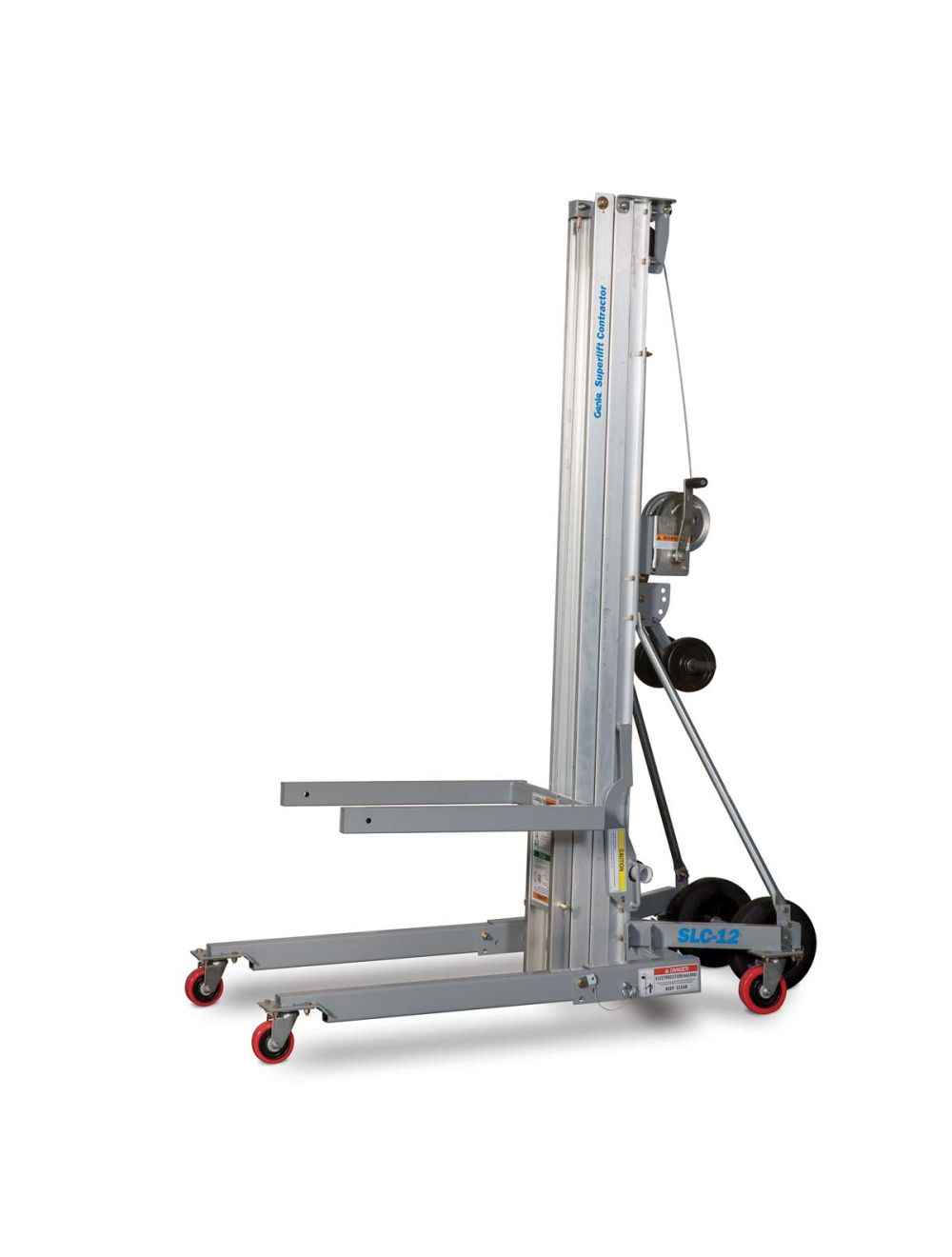 Genie SLC-12 Superlift Contractor 12' Lift 650lb Capacity Material Lift