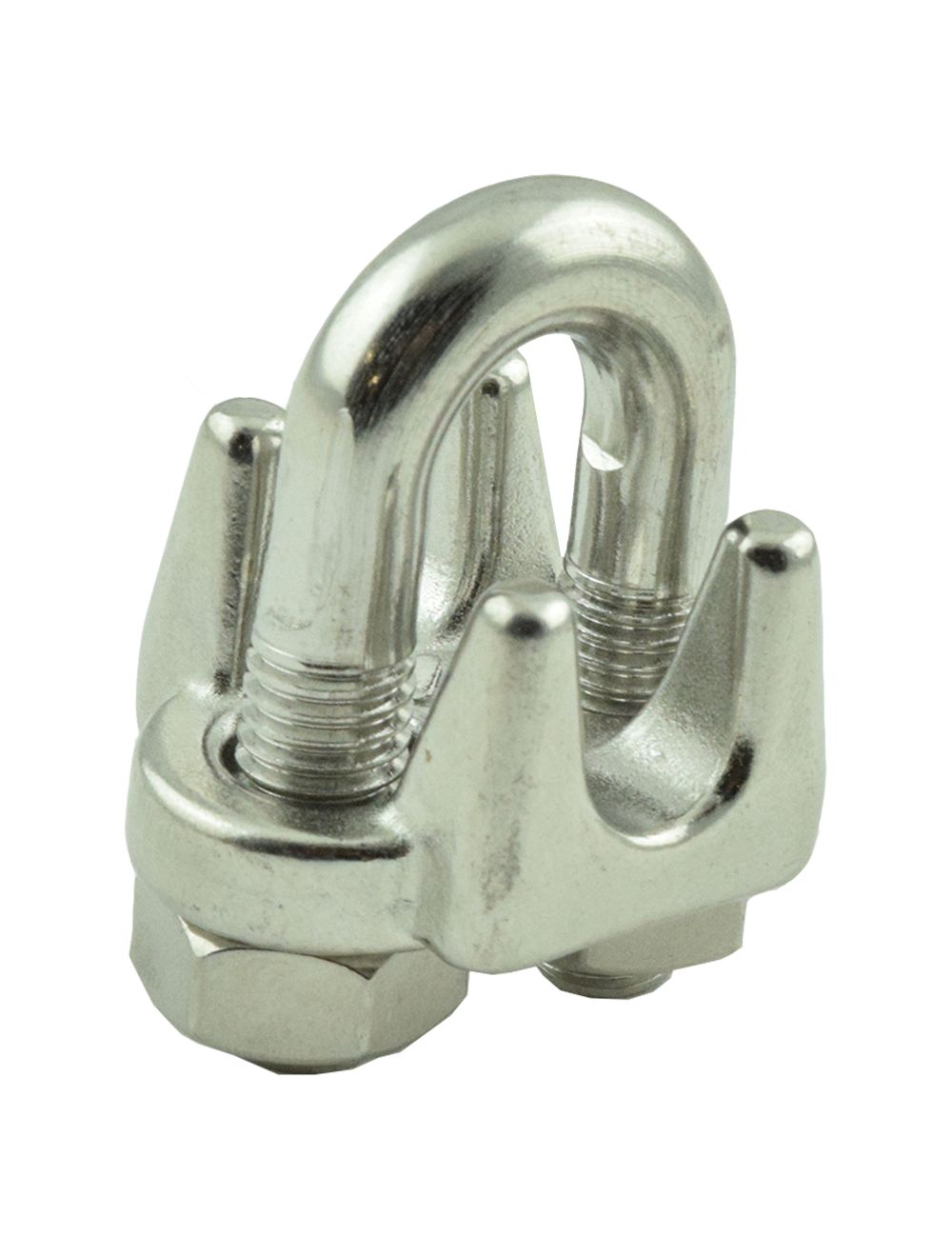 3/8" 316 Stainless Steel Drop Forged Wire Rope Clip - 10 pc bag