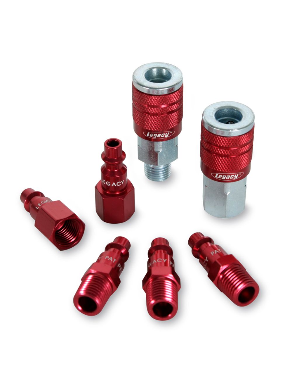 Workforce A73457D Industrial Interchange Coupler And Plug 7-Piece Kit