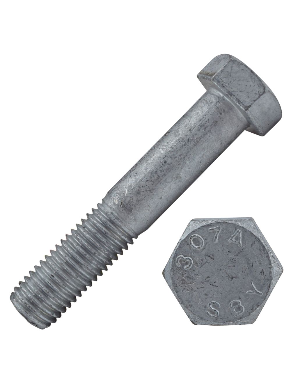 3/8-16 X 12" Hex Bolt Hot Dipped Galvanized - 150 pcs per box