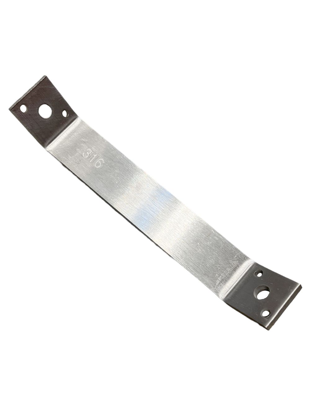 9.3" x 1.5" Strap Brace Stainless Steel