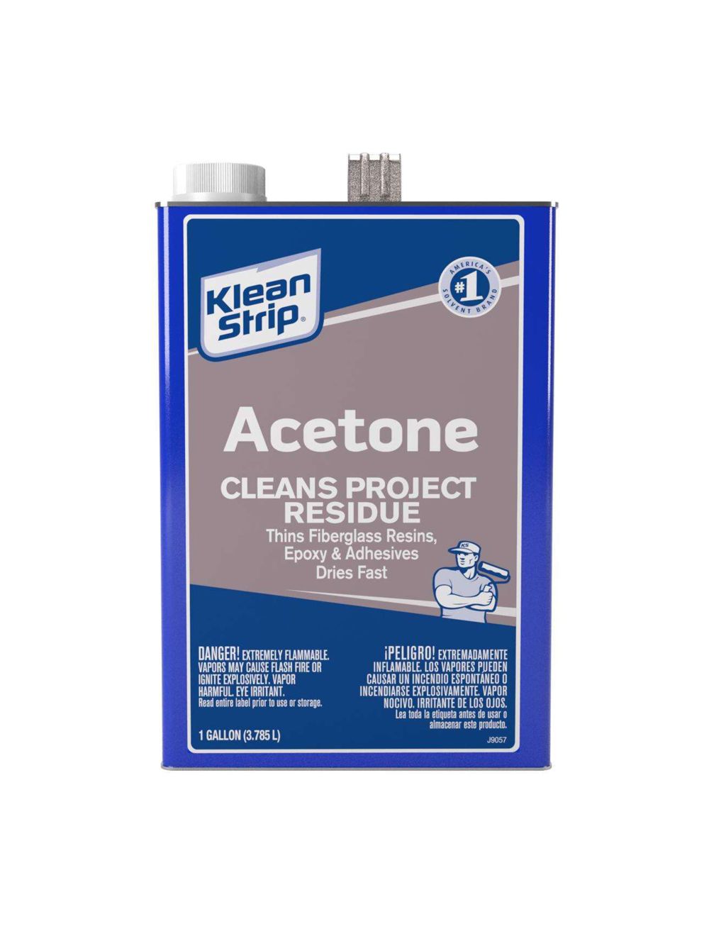 Klean Strip GAC18 1 Gallon Acetone Solvent And Thinner