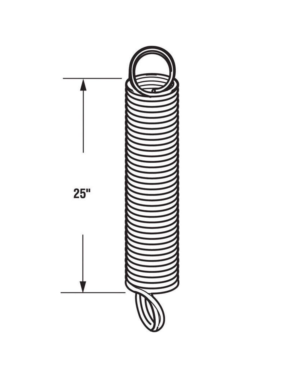 25" x 150 lb Garage Door Spring
