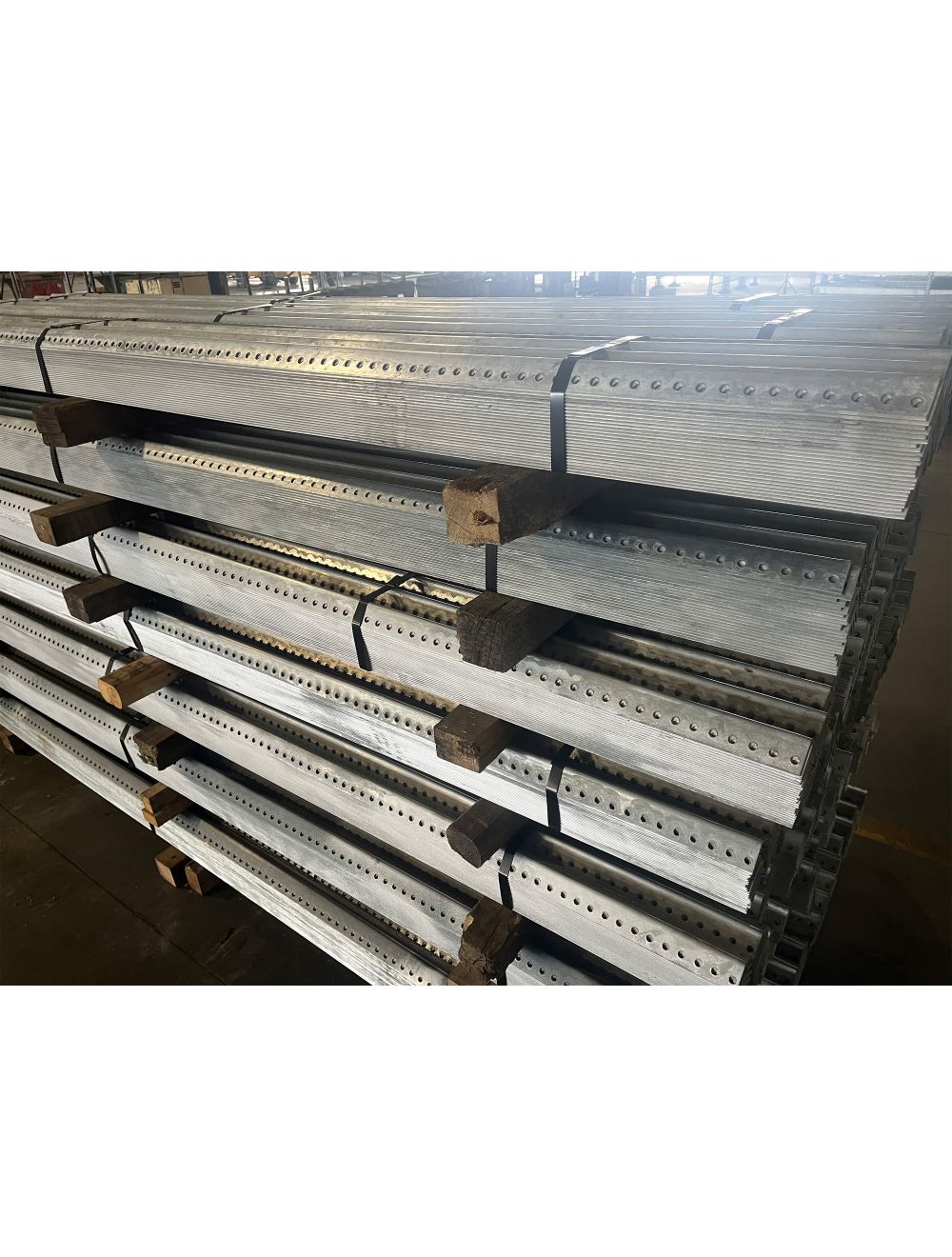 2" x 2" x 10' x 12GA Galvanized Perforated Angle