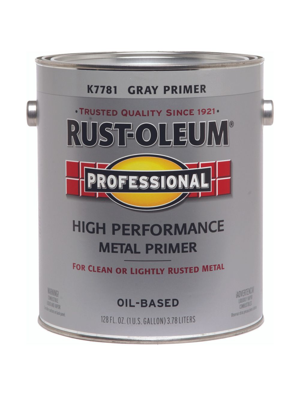 Rust-Oleum K7781402 1 Gallon Professional High Performance Metal Primer ...