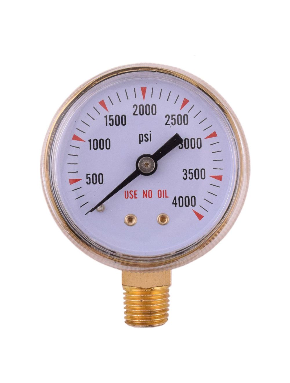Inweld PG200100CS 100 psi Welding Regulator Pressure Gauge