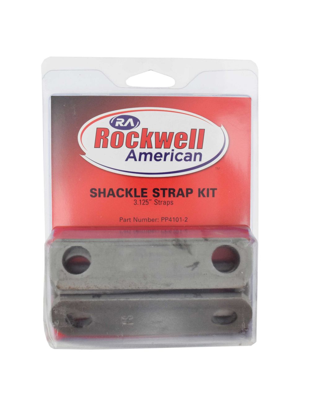 Rockwell American Leaf Spring 3-1/8" Shackle Strap (4 Pack)