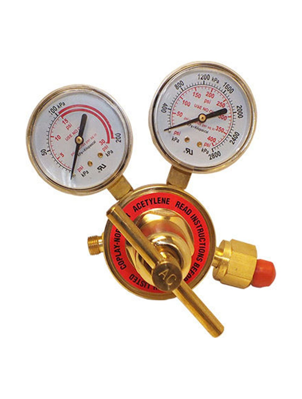 Inweld REG350ACET300 350 Series Medium Duty Acetylene Single Stage ...