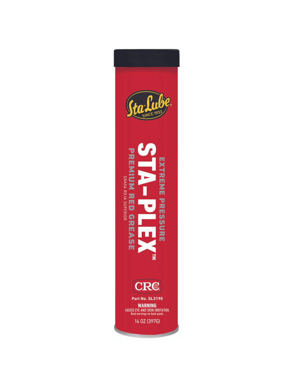 CRC SL3190 14 oz. STA-PLEX Extreme Pressure Red Multipurpose Grease (CRC)