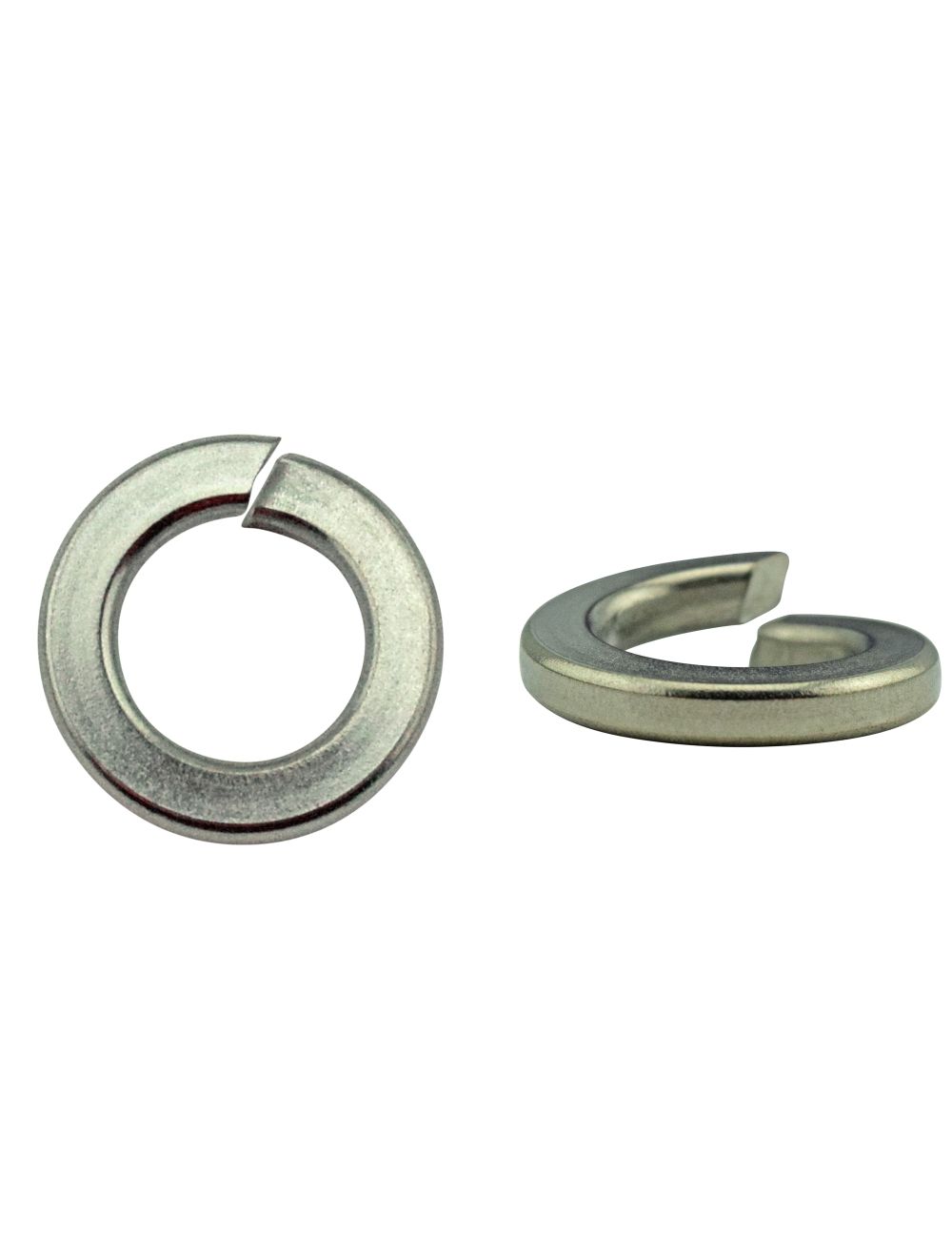 #10 Medium Split Lock Washer 18-8 Stainless Steel - 100 pcs per bag