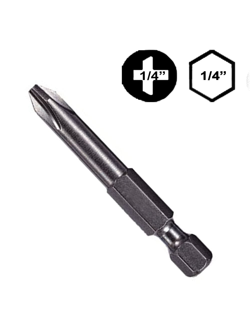 P3 x 6" Phillips ACR Power Bits