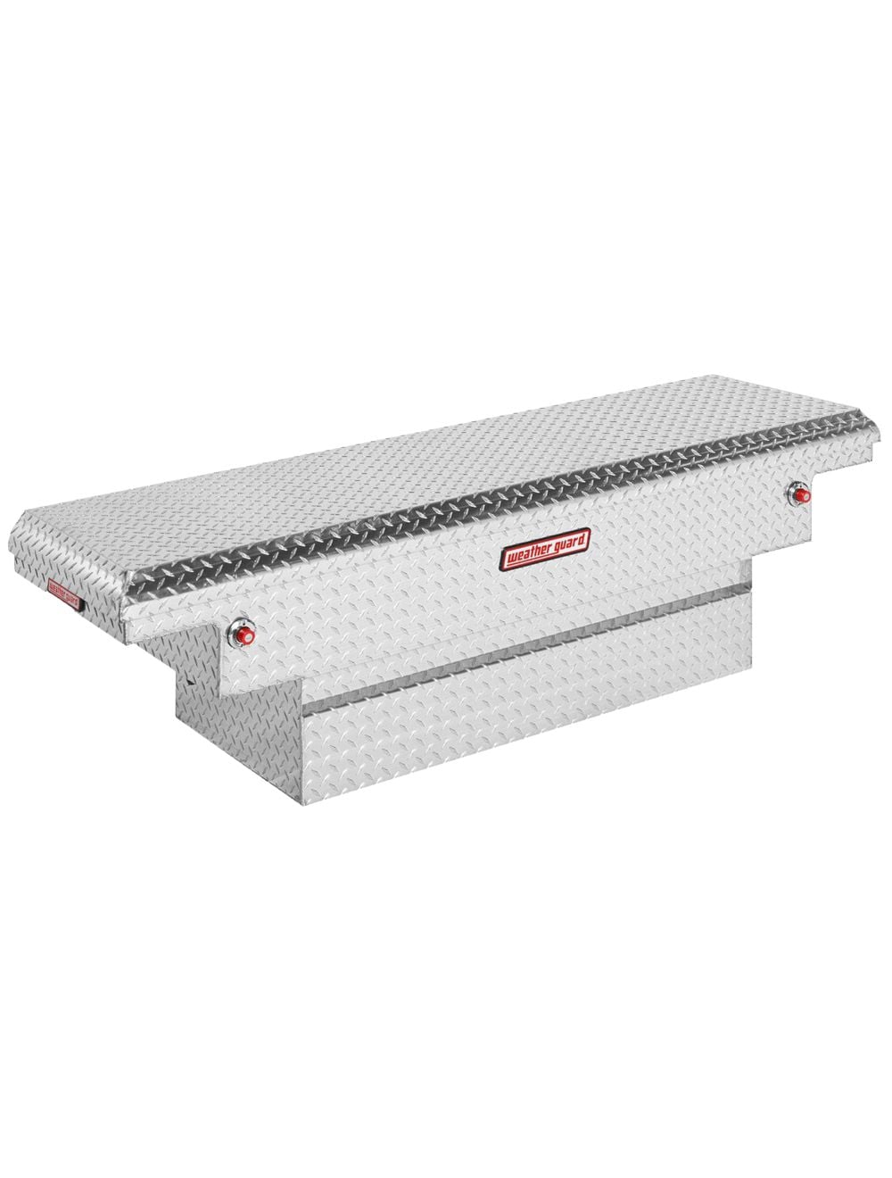 Weather Guard 131-0-01 Aluminum Compact Low Profile Saddle Box