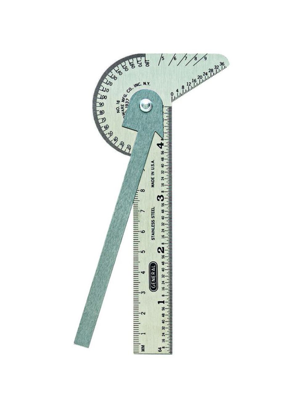 General Tools Angle-Izer Multi-Use Rule and Gauge