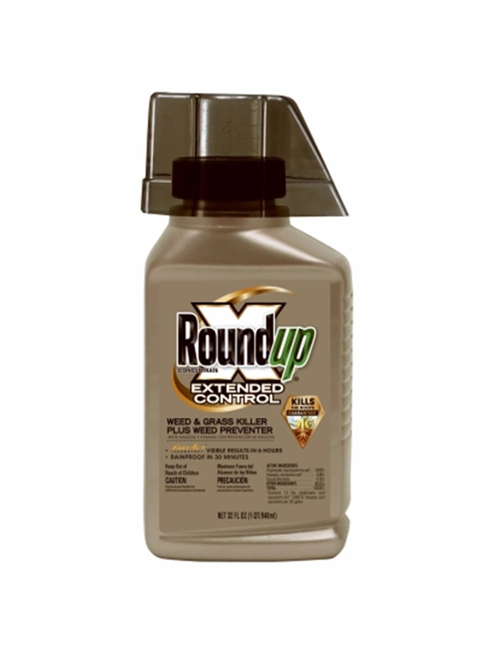 Roundup 5705010 1 qt Concentrate Extended Control Weed & Grass Killer ...