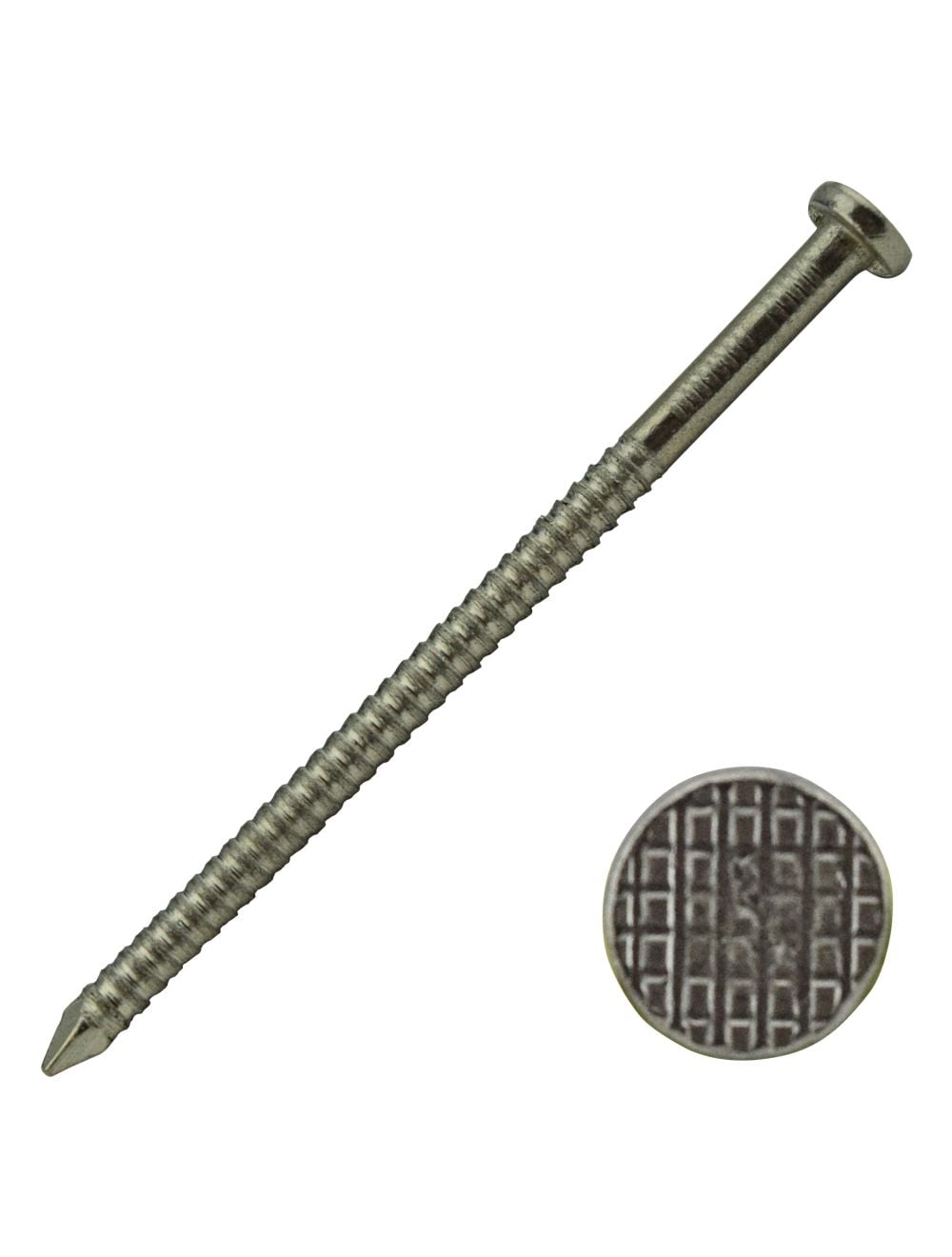 Grip-Rite MAXN62434 6d 2" Split-Proof Siding Nail Stainless Steel (5 lb ...