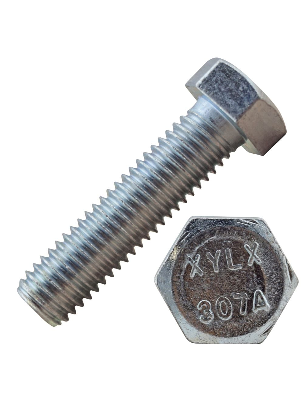 3/8-16 X 3/4" Hex Bolt Zinc Plated - 1,500 pcs per box