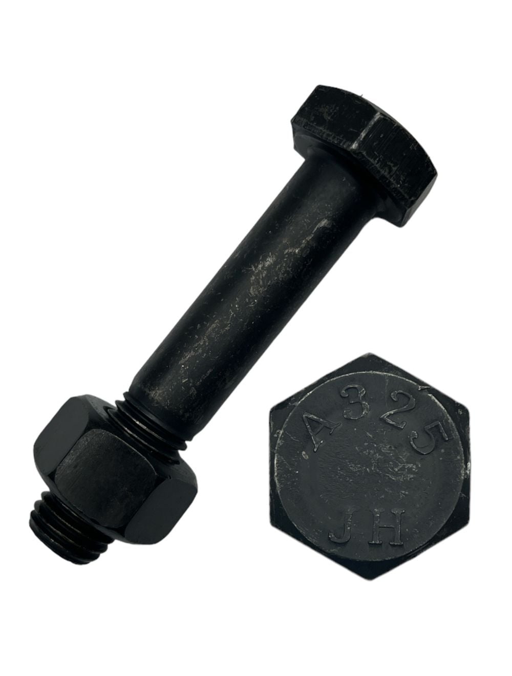5/8-11 X 4-1/2" ASTM A325 Structural Bolt Plain Finish with Nut - 50 ...
