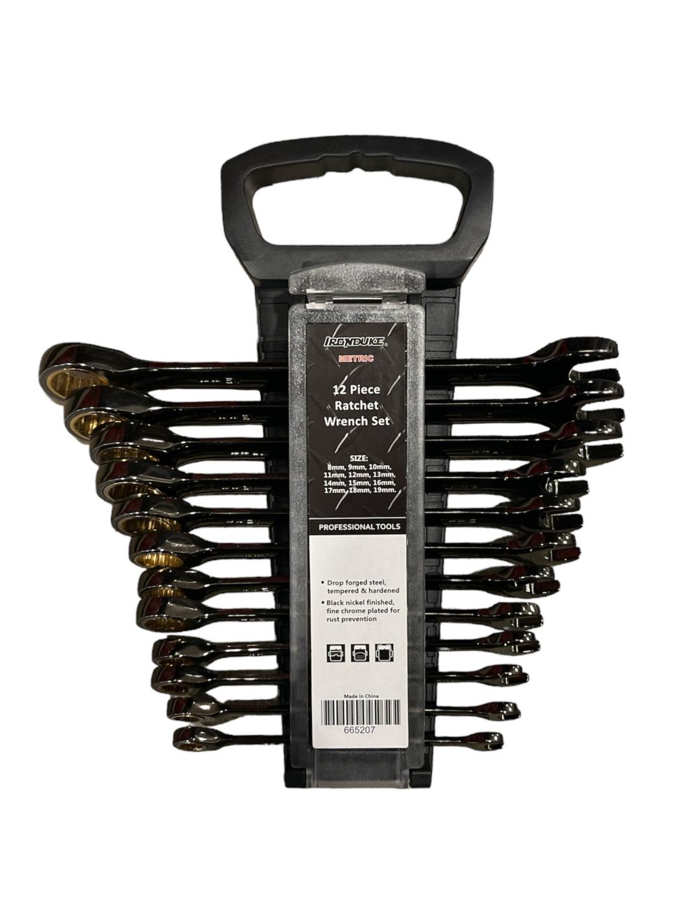 Metric Ratchet Wrench Set - 12 Piece